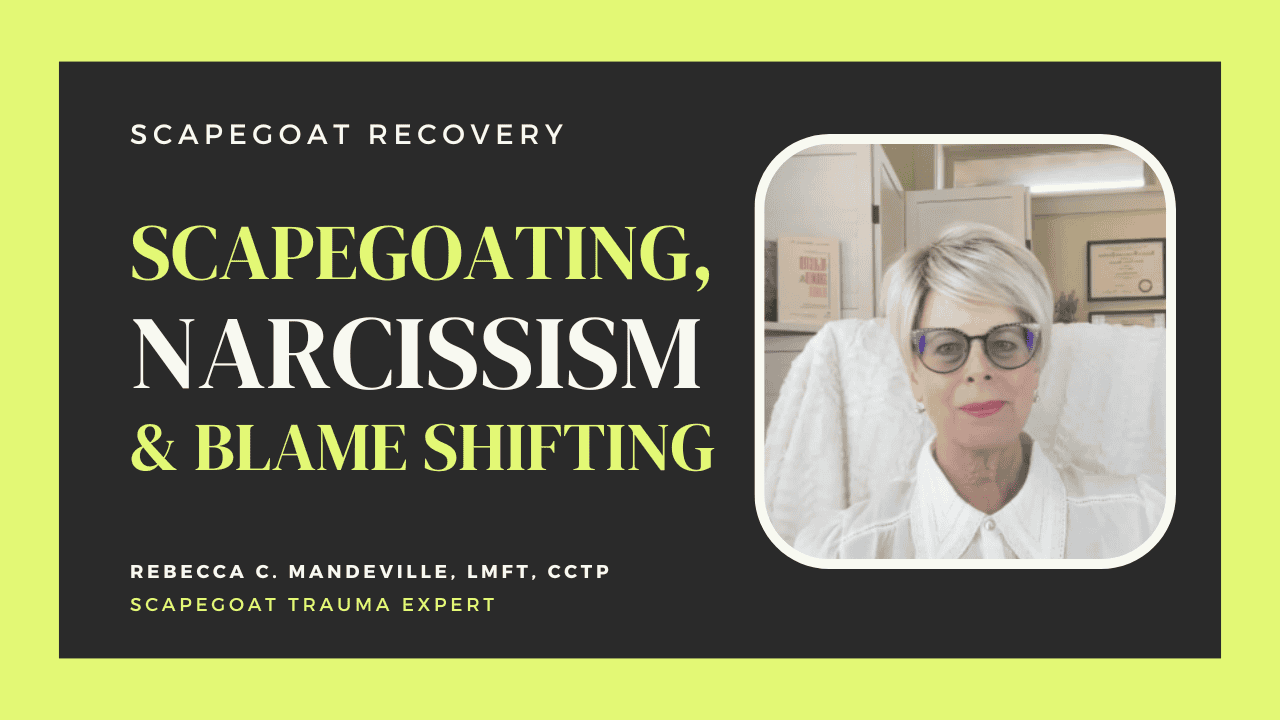 About Scapegoating, Narcissistic Parents, and Reactive Abuse